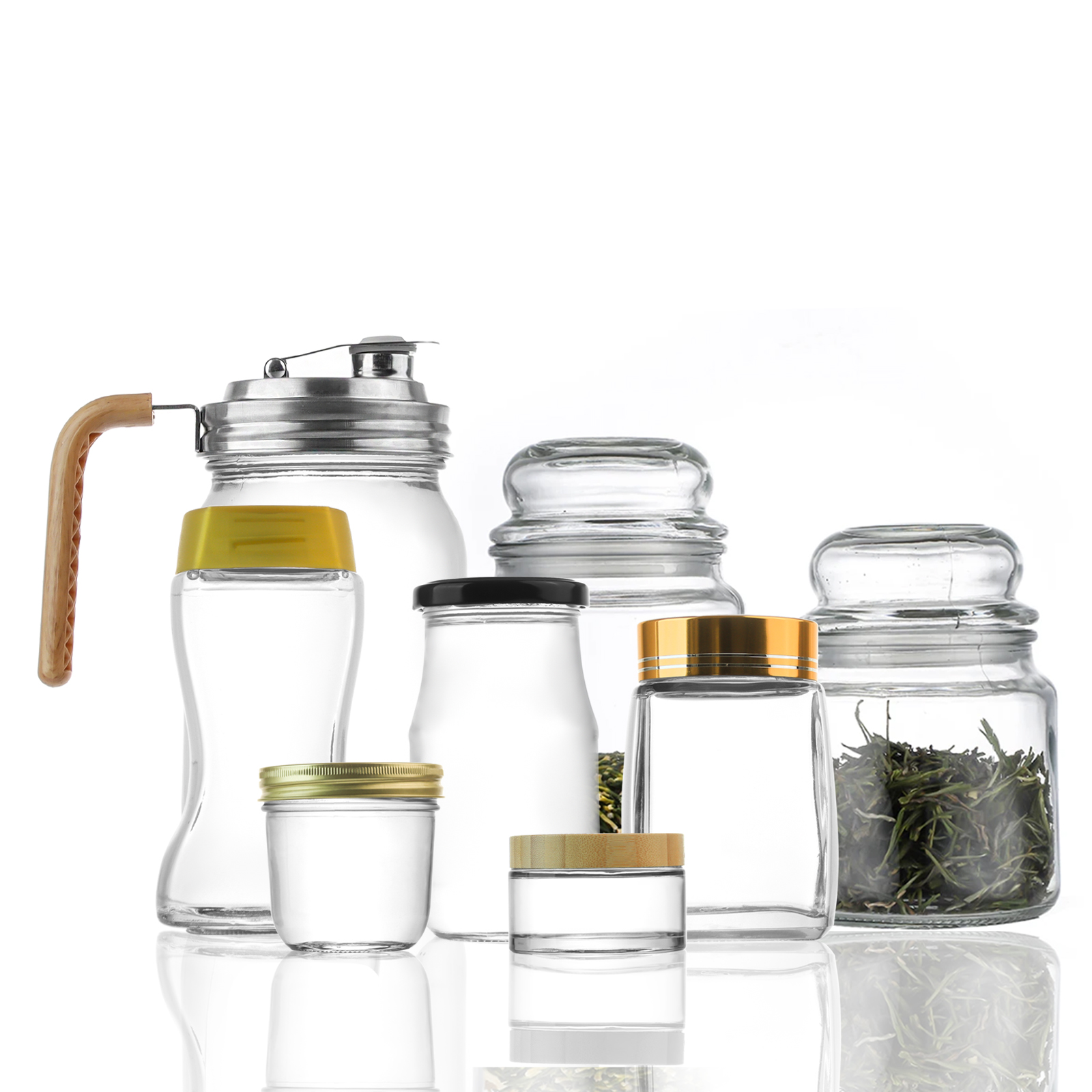 Glass Jar Cap - PackaFill Glass Bottle Glass Jar Cap - PackaFill Glass Bottle