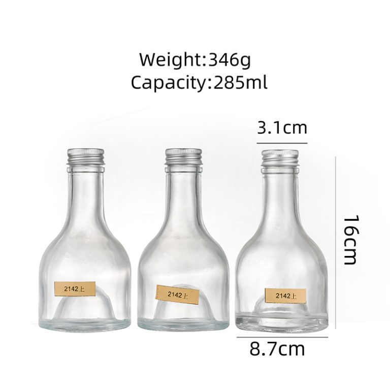 285ml Clear Glass Wine Bottles - PackaFill Glass Bottle
